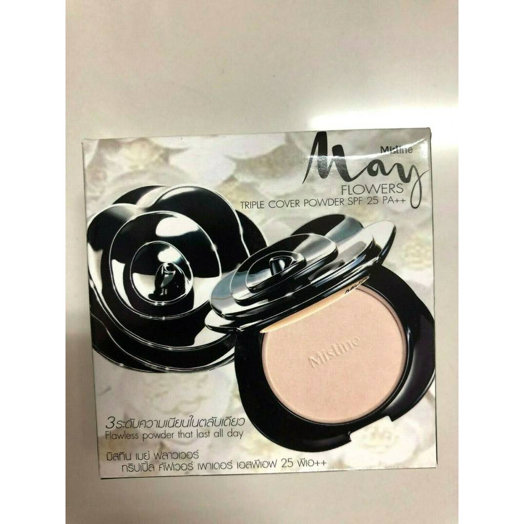 Mistine May Flowers Triple Cover Powder SPF 25 PA++ 10 g